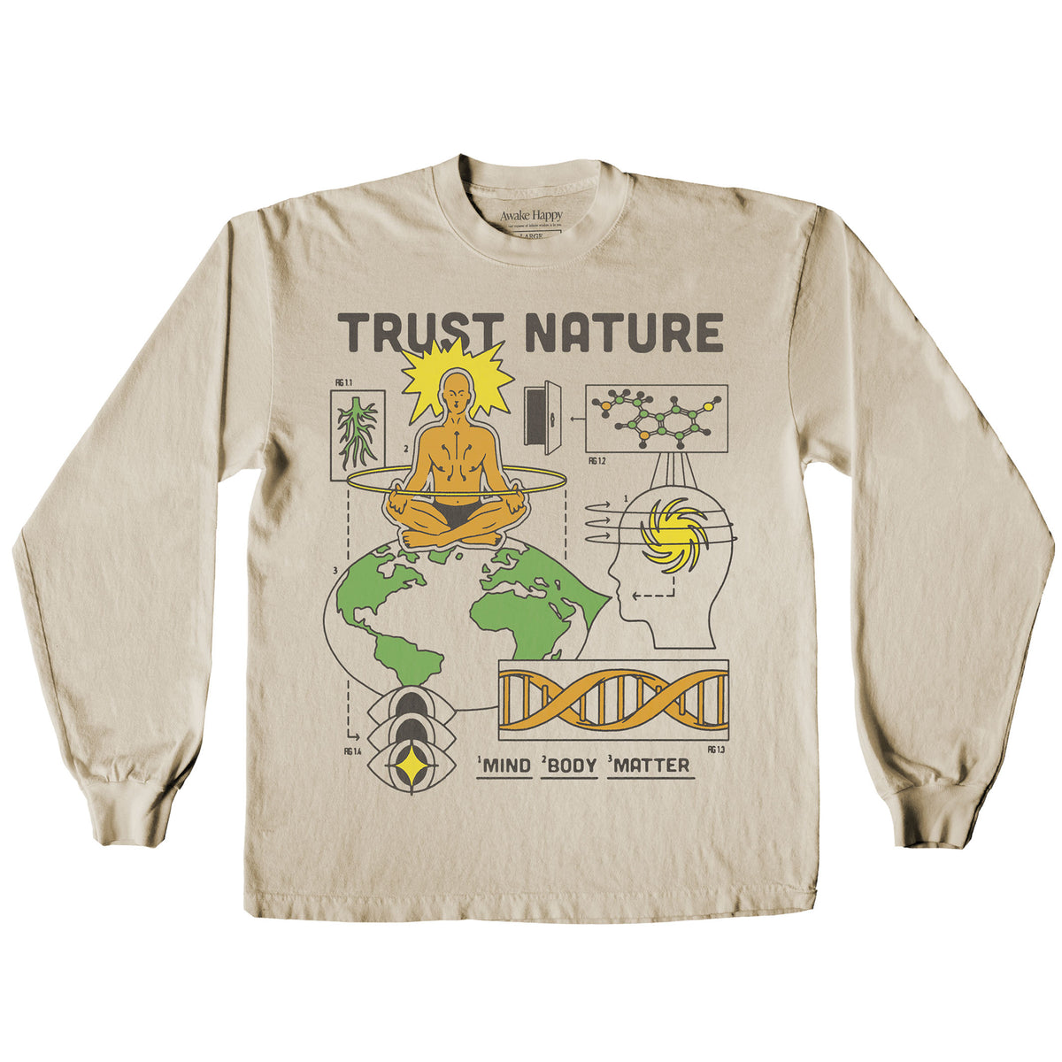 Trust Nature Long Sleeve – Awake Happy
